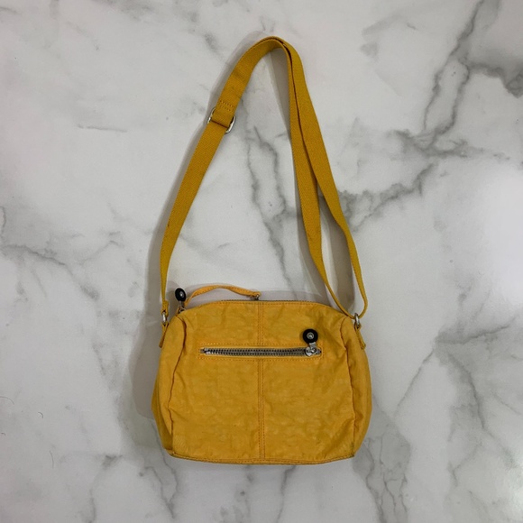 Kipling | Bags | Kipling Bright Yellow Fun Mini Cross Body Purse | Poshmark